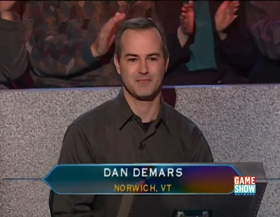 Dan Demars | Who Wants To Be A Millionaire Wiki | Fandom