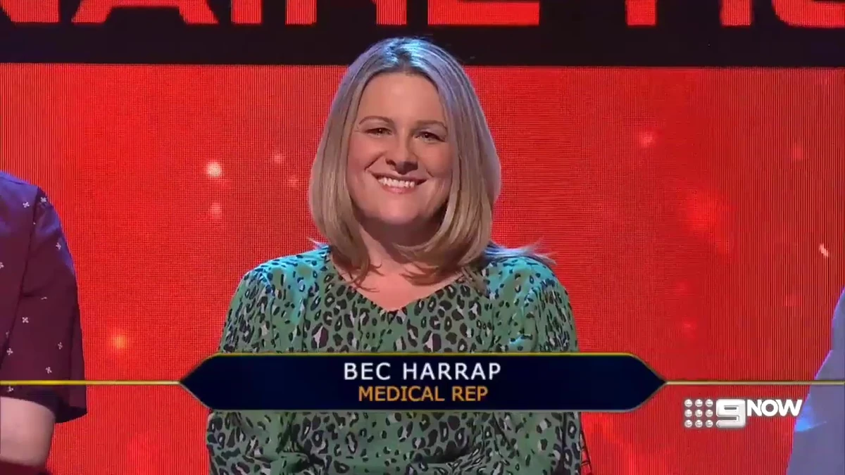 Bec Harrap | Who Wants To Be A Millionaire Wiki | Fandom