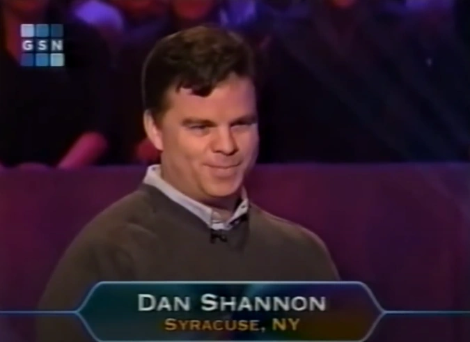 Dan Shannon | Who Wants To Be A Millionaire Wiki | Fandom
