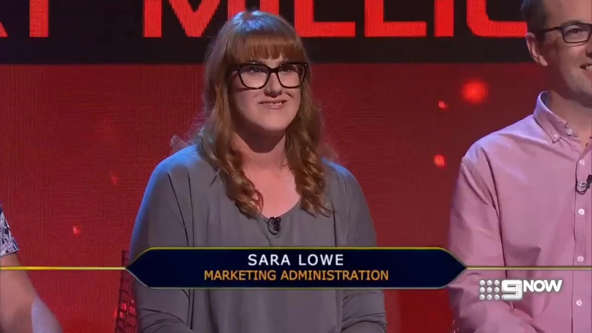 Sara Lowe | Who Wants To Be A Millionaire Wiki | Fandom