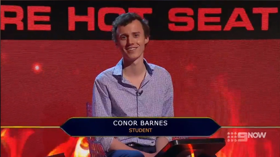 Conor Barnes | Who Wants To Be A Millionaire Wiki | Fandom