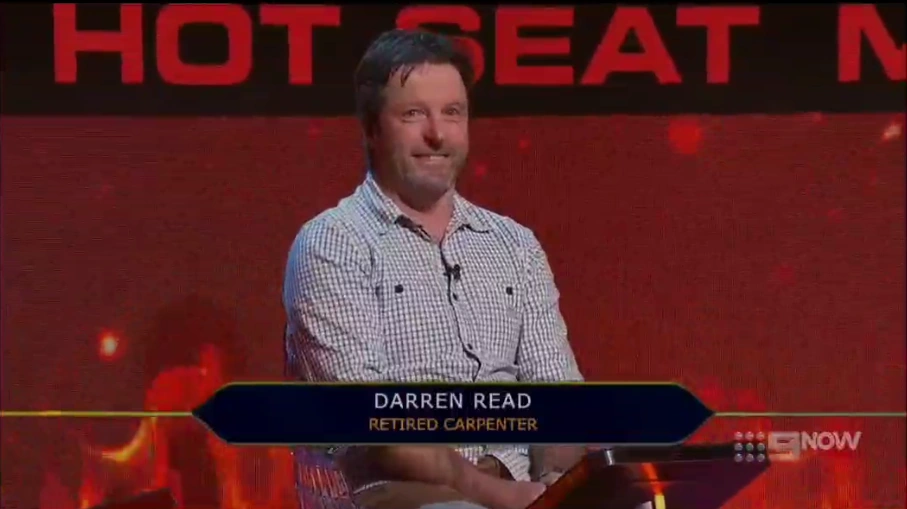 Darren Read | Who Wants To Be A Millionaire Wiki | Fandom