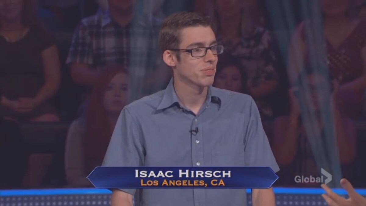 Isaac Hirsch Who Wants To Be A Millionaire Wiki Fandom