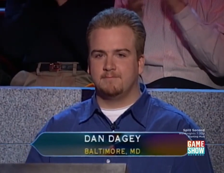 Dan Dagey | Who Wants To Be A Millionaire Wiki | Fandom