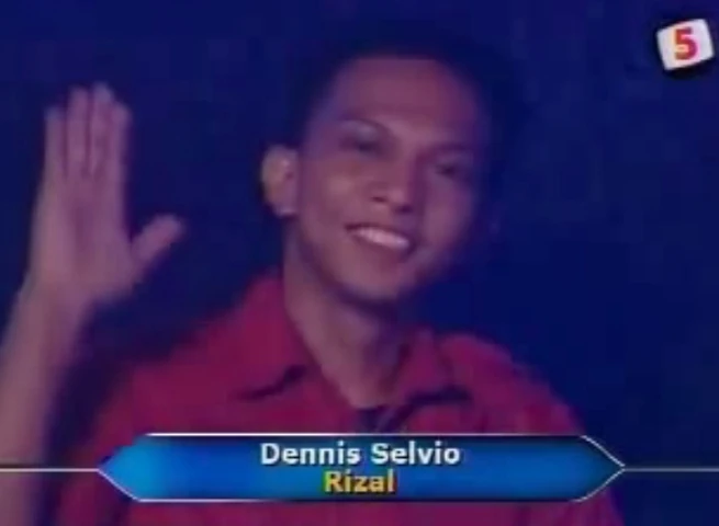 Dennis Selvio | Who Wants To Be A Millionaire Wiki | Fandom