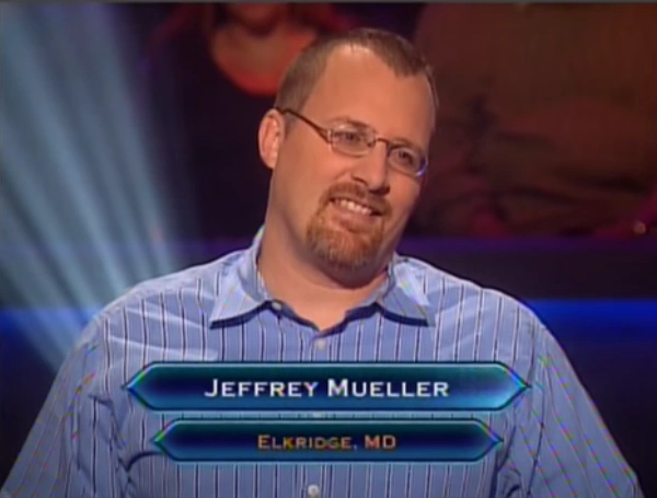 Jeffrey Mueller | Who Wants To Be A Millionaire Wiki | Fandom