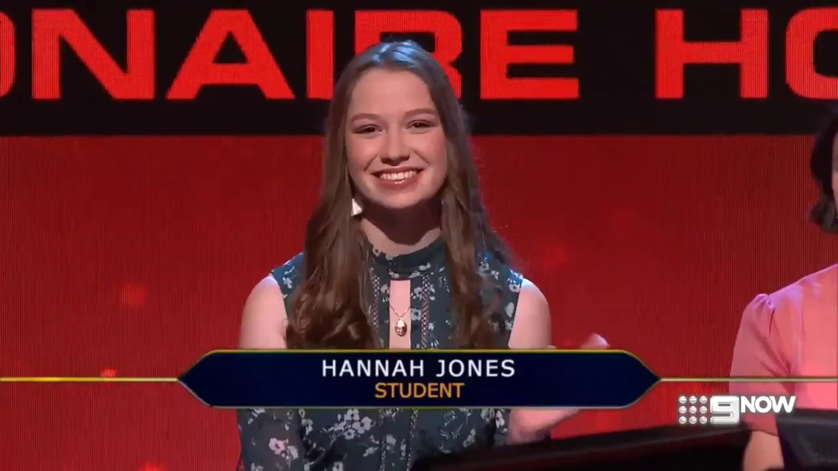 Hannah Jones | Who Wants To Be A Millionaire Wiki | Fandom