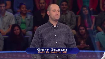 Griff Gilbert | Who Wants To Be A Millionaire Wiki | Fandom