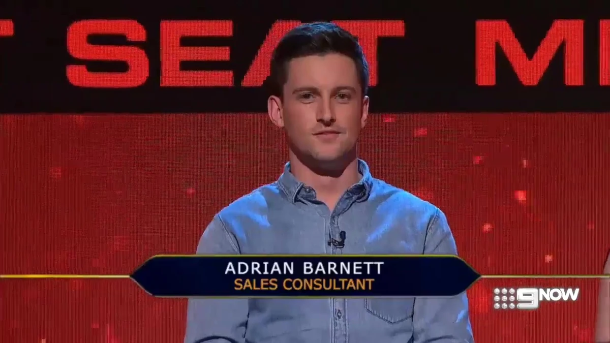 Adrian Barnett | Who Wants To Be A Millionaire Wiki | Fandom