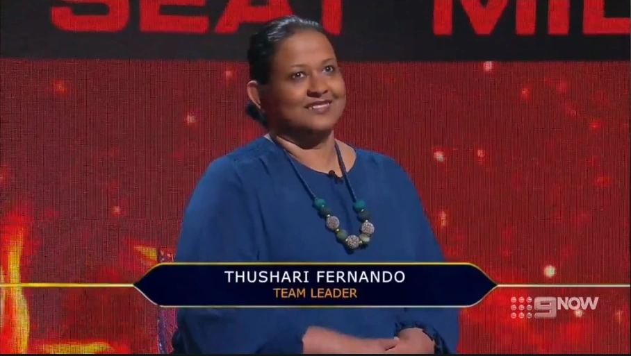 Thushari Fernando | Who Wants To Be A Millionaire Wiki | Fandom