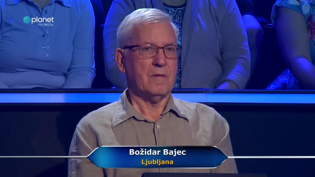 Božidar Bajec | Who Wants To Be A Millionaire Wiki | Fandom