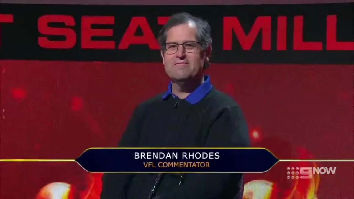 Brendan Rhodes | Who Wants To Be A Millionaire Wiki | Fandom