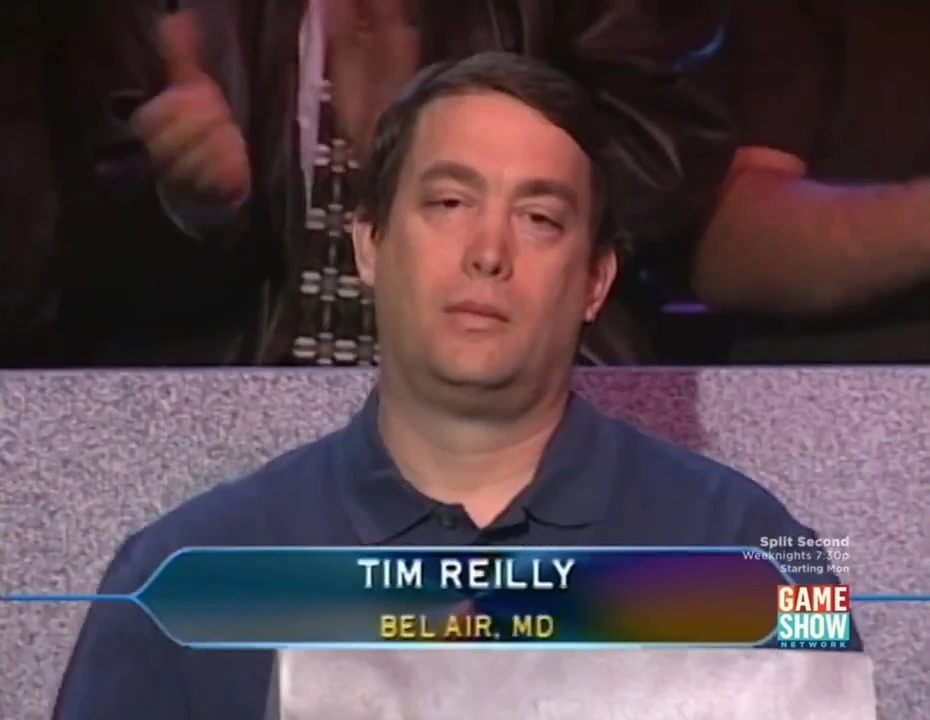 Tim Reilly | Who Wants To Be A Millionaire Wiki | Fandom