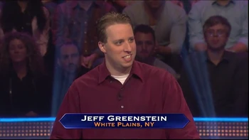 Jeff Greenstein | Who Wants To Be A Millionaire Wiki | Fandom