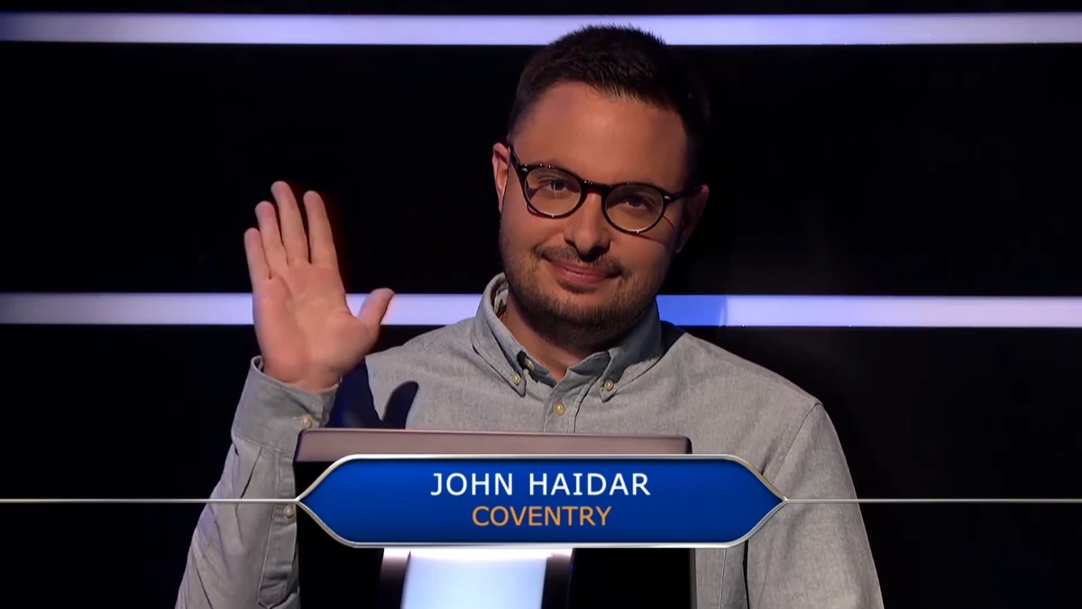 John Haidar | Who Wants To Be A Millionaire Wiki | Fandom