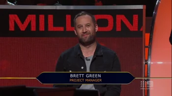 Brett Green | Who Wants To Be A Millionaire Wiki | Fandom