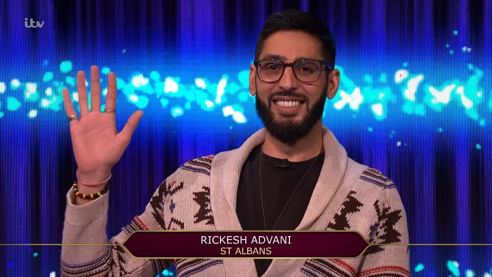 Rickesh Advani | Who Wants To Be A Millionaire Wiki | Fandom