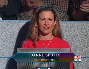 Joanne Spotts | Who Wants To Be A Millionaire Wiki | Fandom