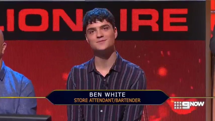 Ben White Who Wants To Be A Millionaire Wiki Fandom