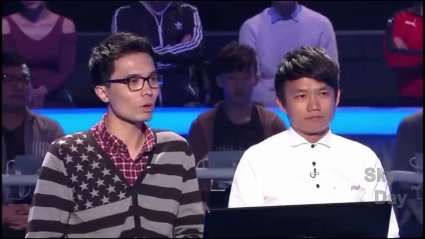 Hui Chi Wang and Cyrus Ng | Who Wants To Be A Millionaire Wiki | Fandom
