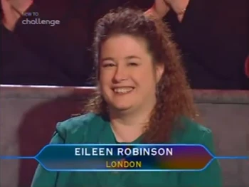 Eileen Robinson | Who Wants To Be A Millionaire Wiki | Fandom