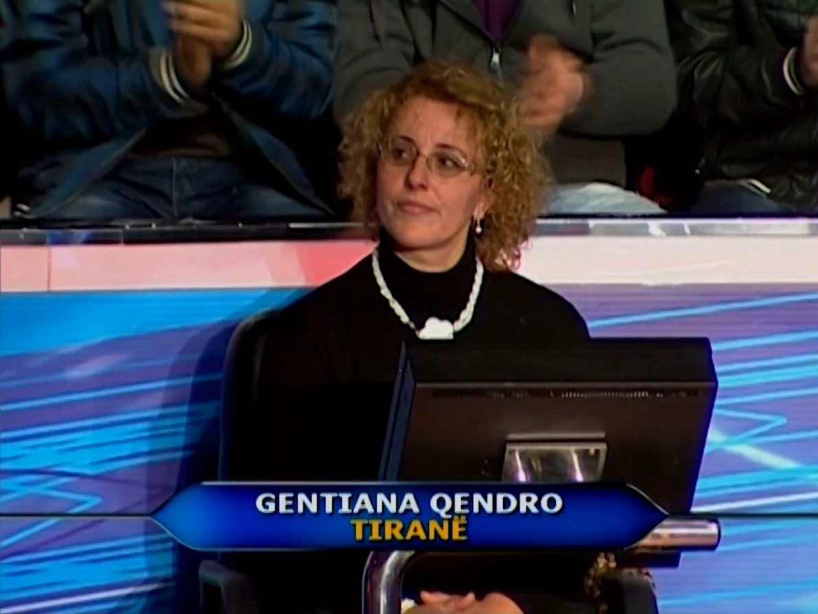 Gentiana Qendro | Who Wants To Be A Millionaire Wiki | Fandom