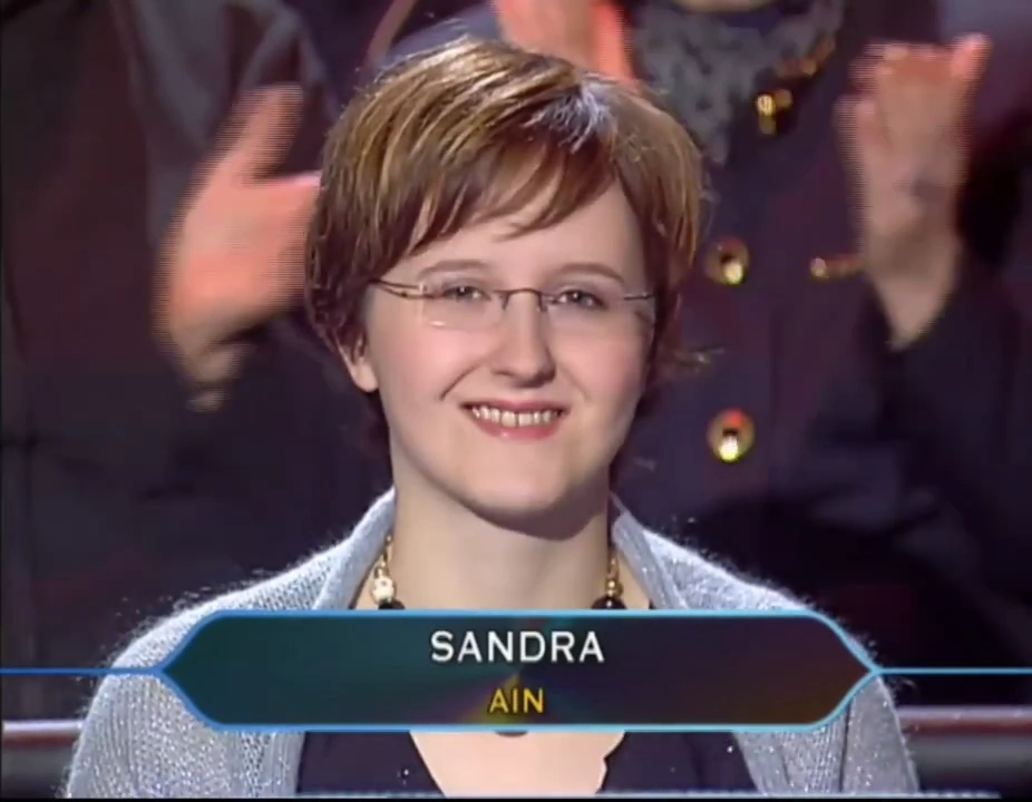 Sandra (Savigneux) | Who Wants To Be A Millionaire Wiki | Fandom