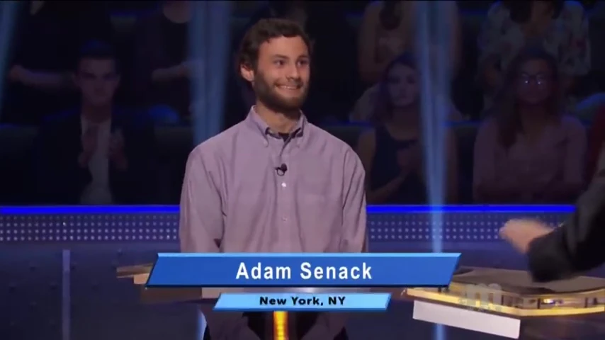 Adam Senack | Who Wants To Be A Millionaire Wiki | Fandom