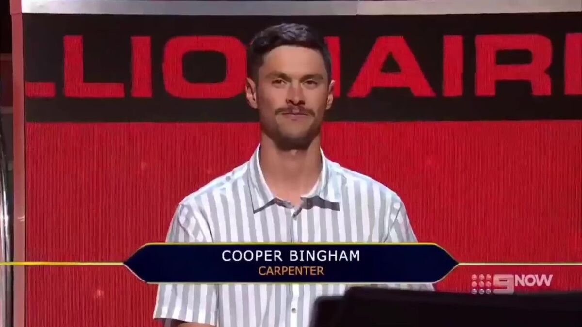 Cooper Bingham Who Wants To Be A Millionaire Wiki Fandom
