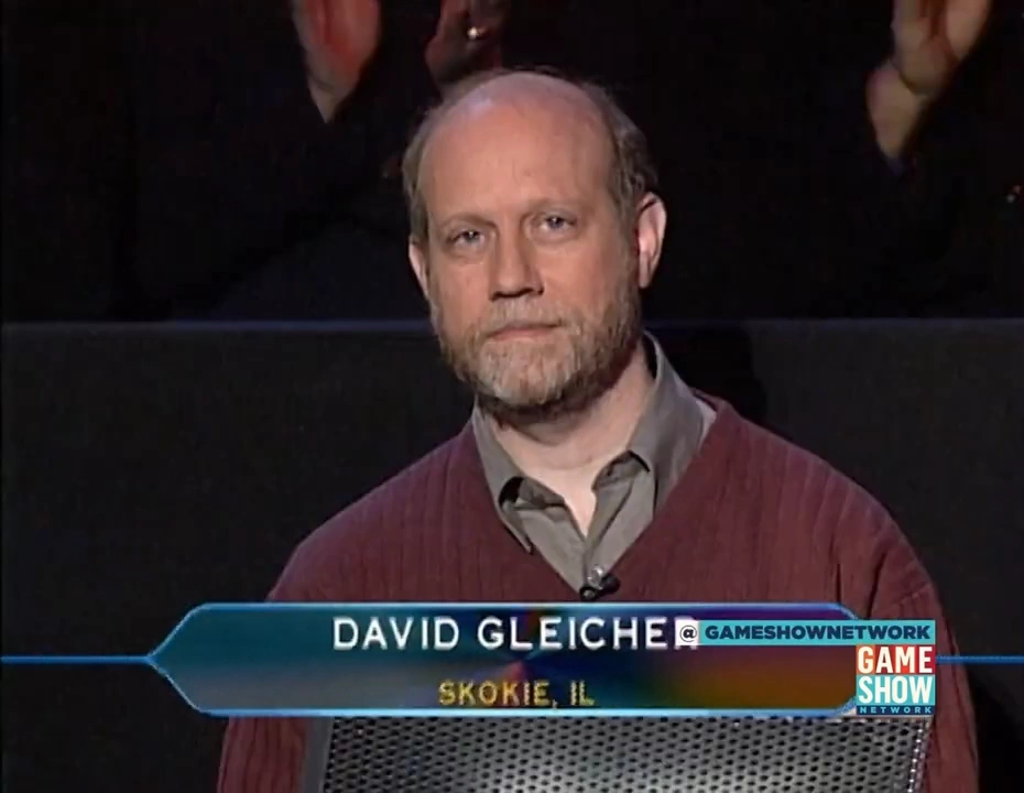 David Gleicher | Who Wants To Be A Millionaire Wiki | Fandom