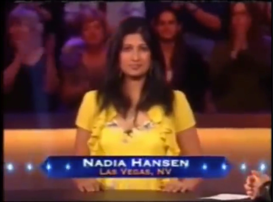 Nadia Hansen | Who Wants To Be A Millionaire Wiki | Fandom