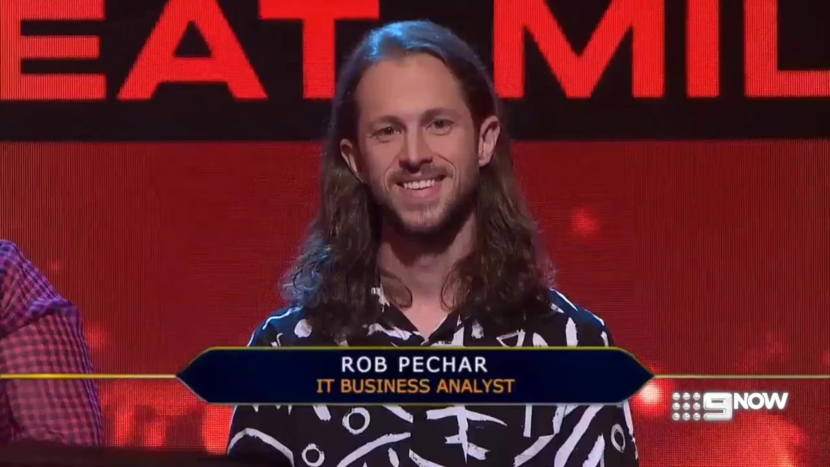 Rob Pechar | Who Wants To Be A Millionaire Wiki | Fandom
