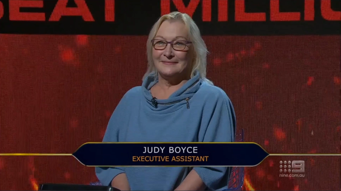 Judy Boyce | Who Wants To Be A Millionaire Wiki | Fandom