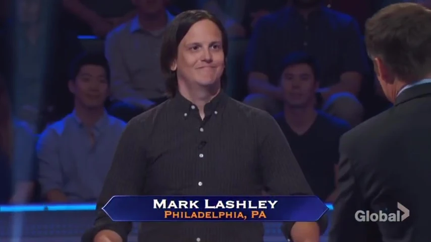 Mark Lashley | Who Wants To Be A Millionaire Wiki | Fandom