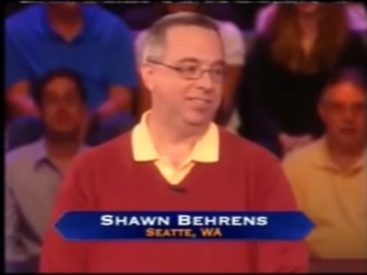 Shawn Behrens | Who Wants To Be A Millionaire Wiki | Fandom