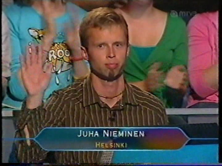 Juha Nieminen | Who Wants To Be A Millionaire Wiki | Fandom