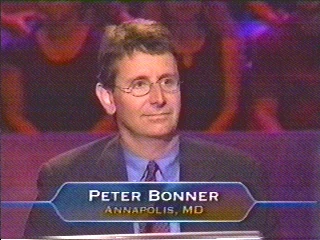 Peter Bonner | Who Wants To Be A Millionaire Wiki | Fandom