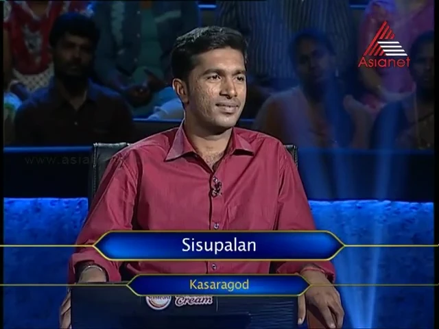 Sisupalan K. | Who Wants To Be A Millionaire Wiki | Fandom