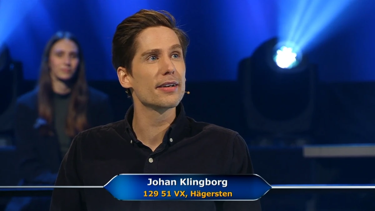 Johan Klingborg | Who Wants To Be A Millionaire Wiki | Fandom