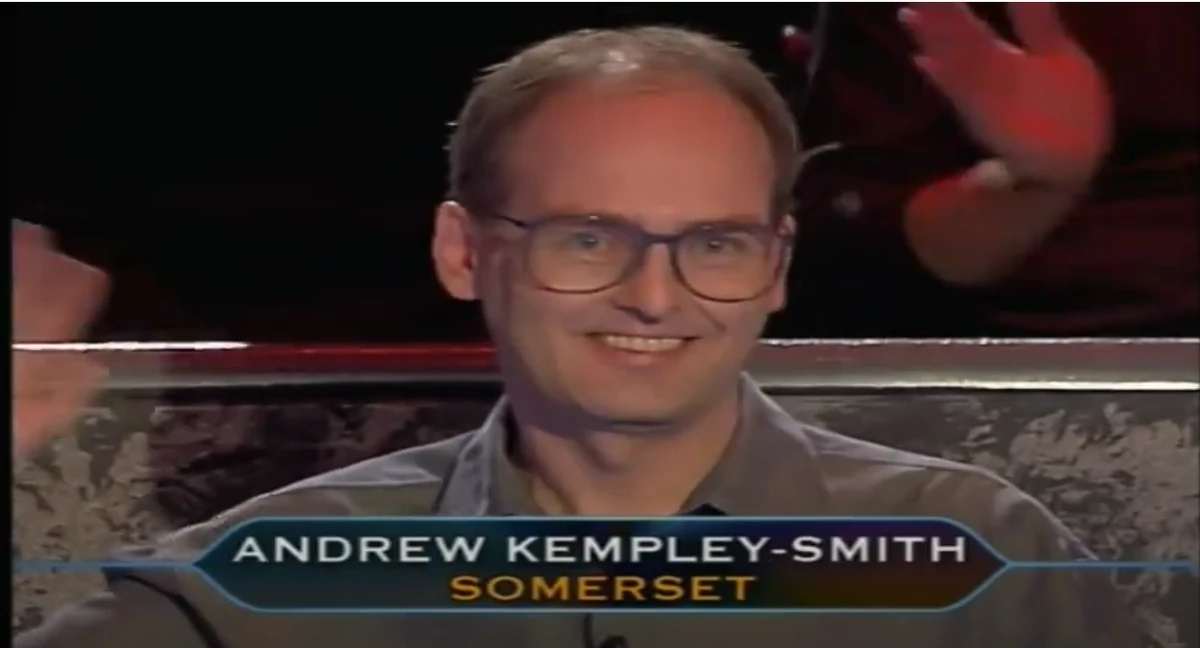 Andrew Kempley-Smith | Who Wants To Be A Millionaire Wiki | Fandom