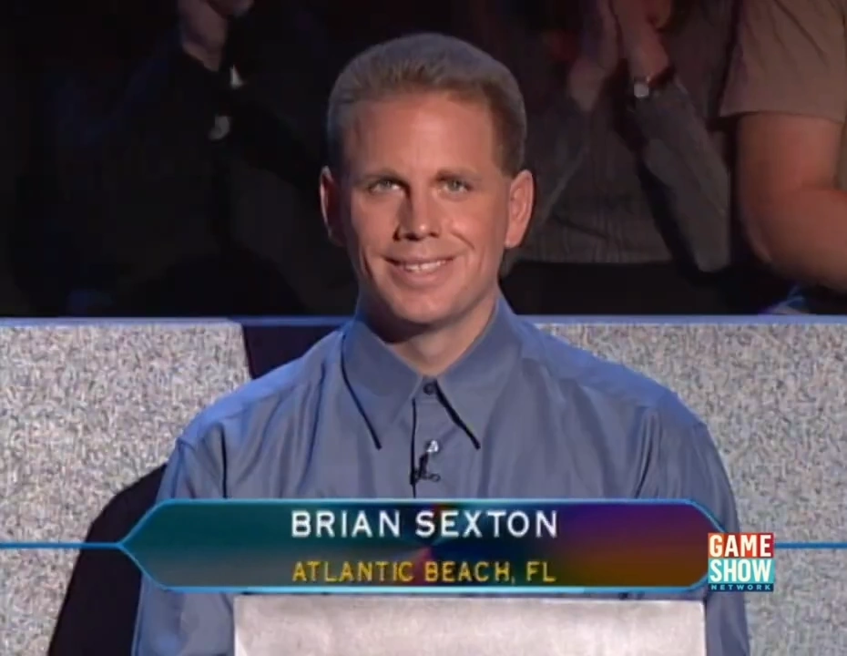 Brian Sexton | Who Wants To Be A Millionaire Wiki | Fandom