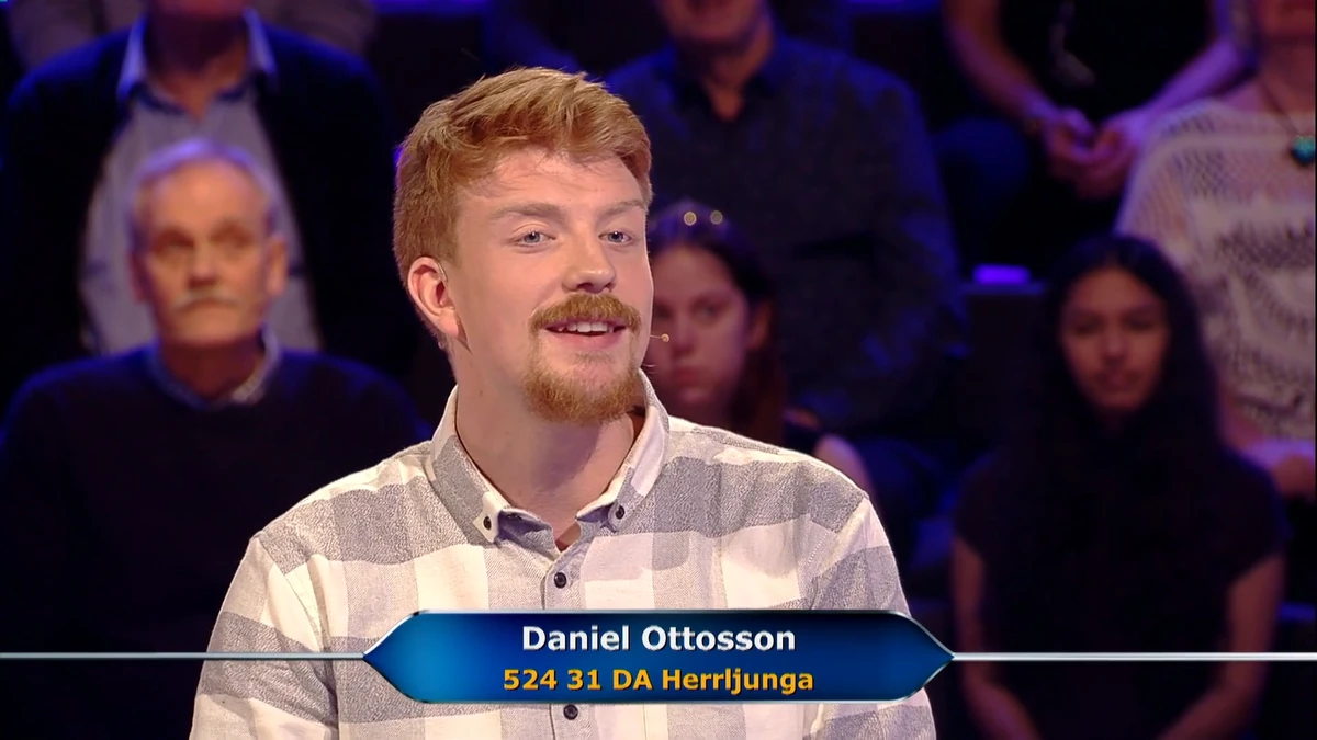Daniel Ottosson | Who Wants To Be A Millionaire Wiki | Fandom