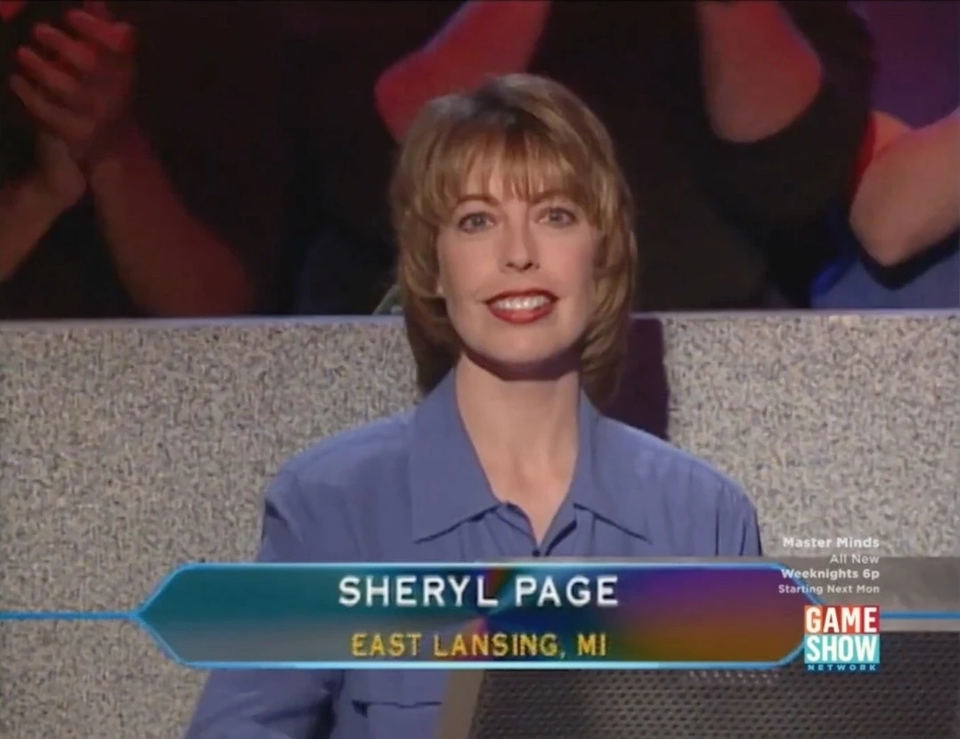 Sheryl Page | Who Wants To Be A Millionaire Wiki | Fandom