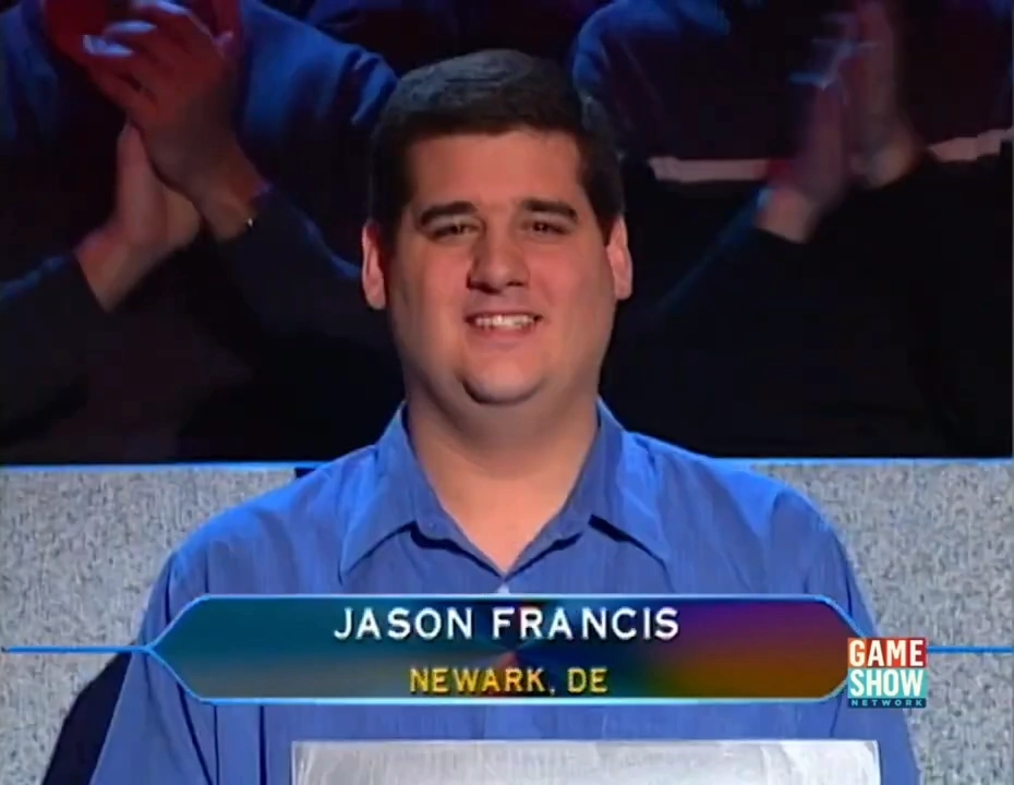 Jason Francis | Who Wants To Be A Millionaire Wiki | Fandom