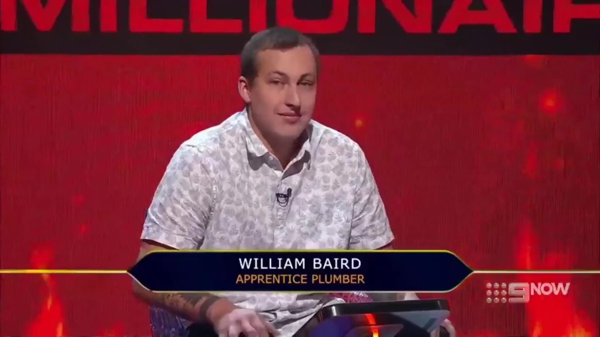 William Baird | Who Wants To Be A Millionaire Wiki | Fandom