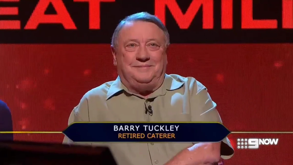 Barry Tuckley | Who Wants To Be A Millionaire Wiki | Fandom