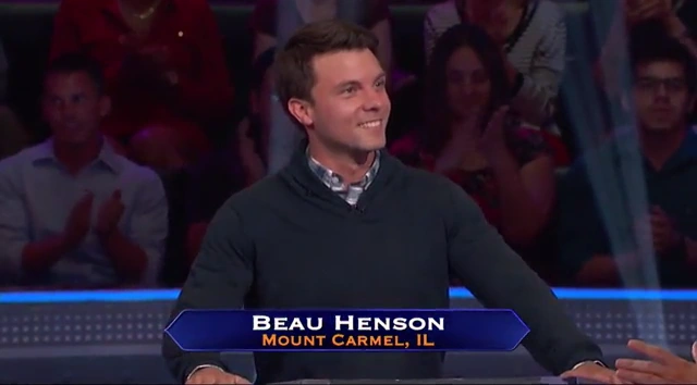 Beau Henson | Who Wants To Be A Millionaire Wiki | Fandom