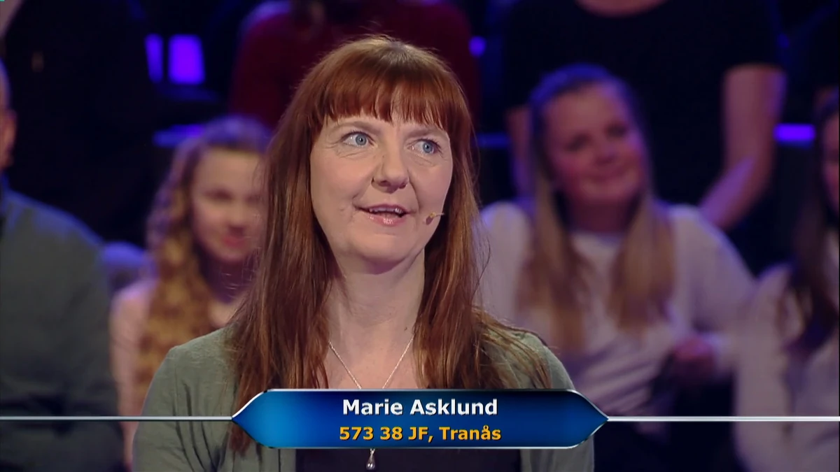 Marie Asklund | Who Wants To Be A Millionaire Wiki | Fandom