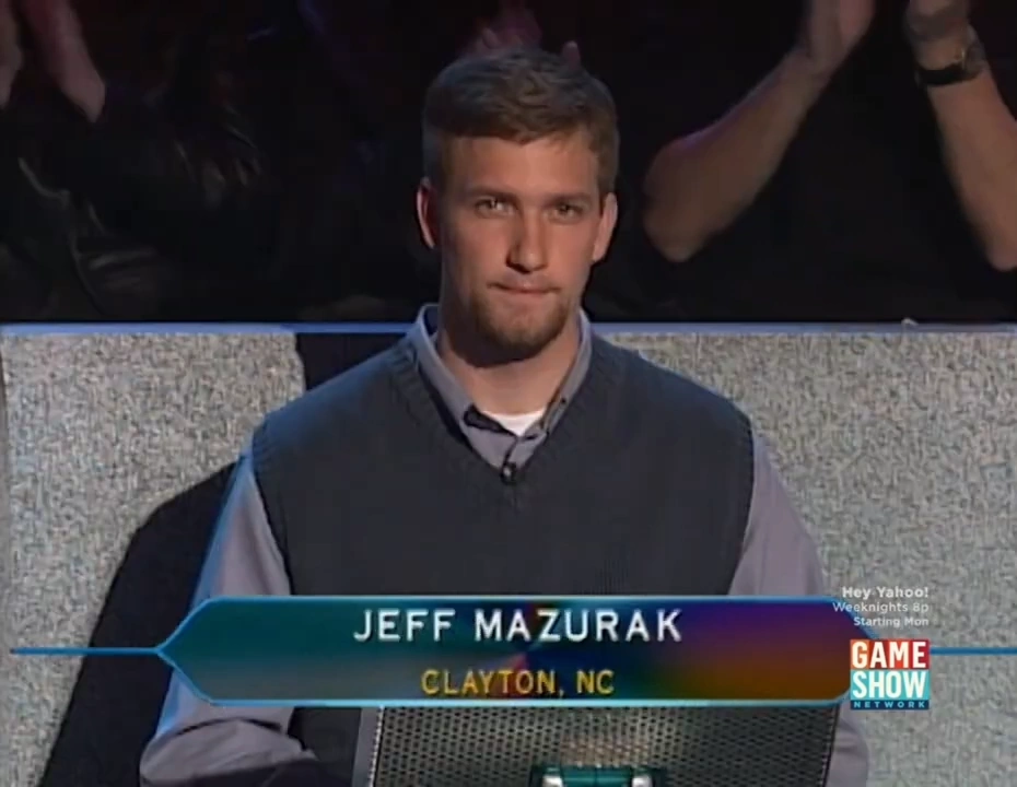 Jeff Mazurak | Who Wants To Be A Millionaire Wiki | Fandom