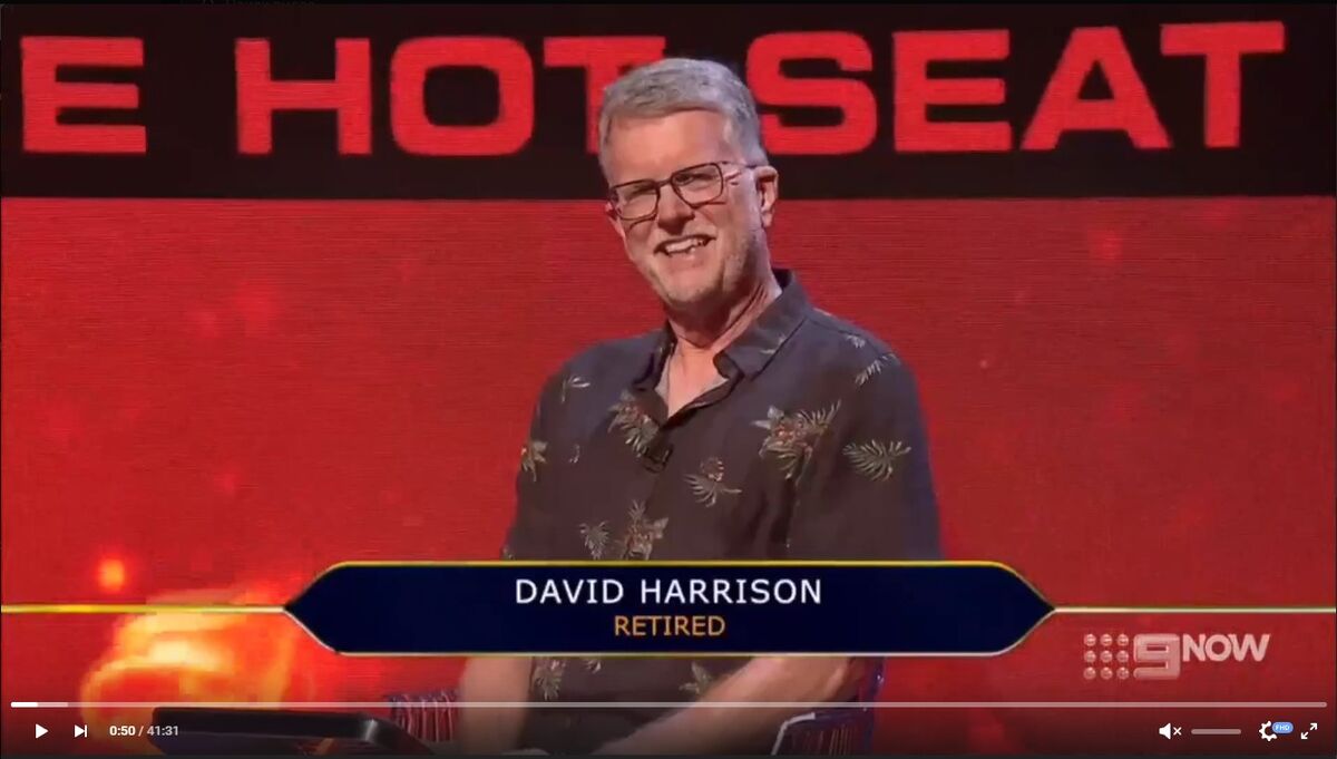David Harrison Who Wants To Be A Millionaire Wiki Fandom